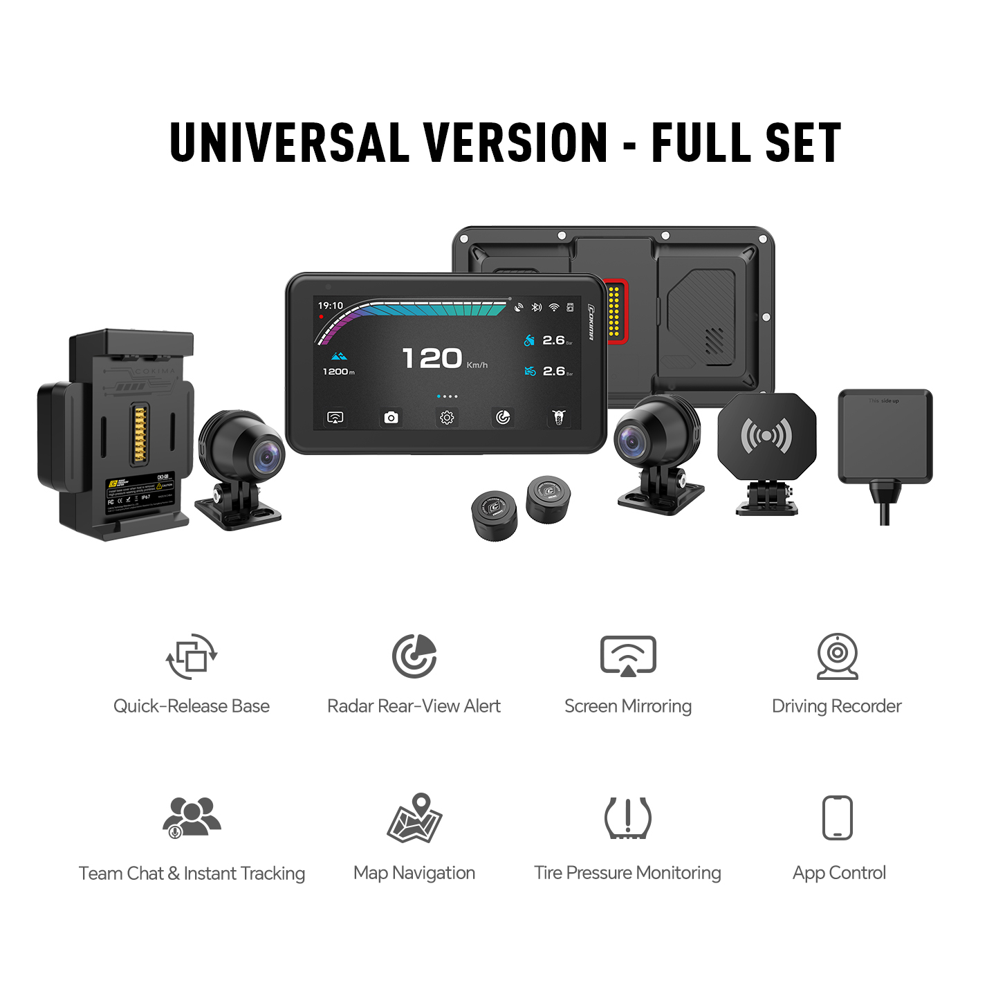 Quick-Release Device with MAX Base – Plug-and-Play Mounting Set – CK3 ...